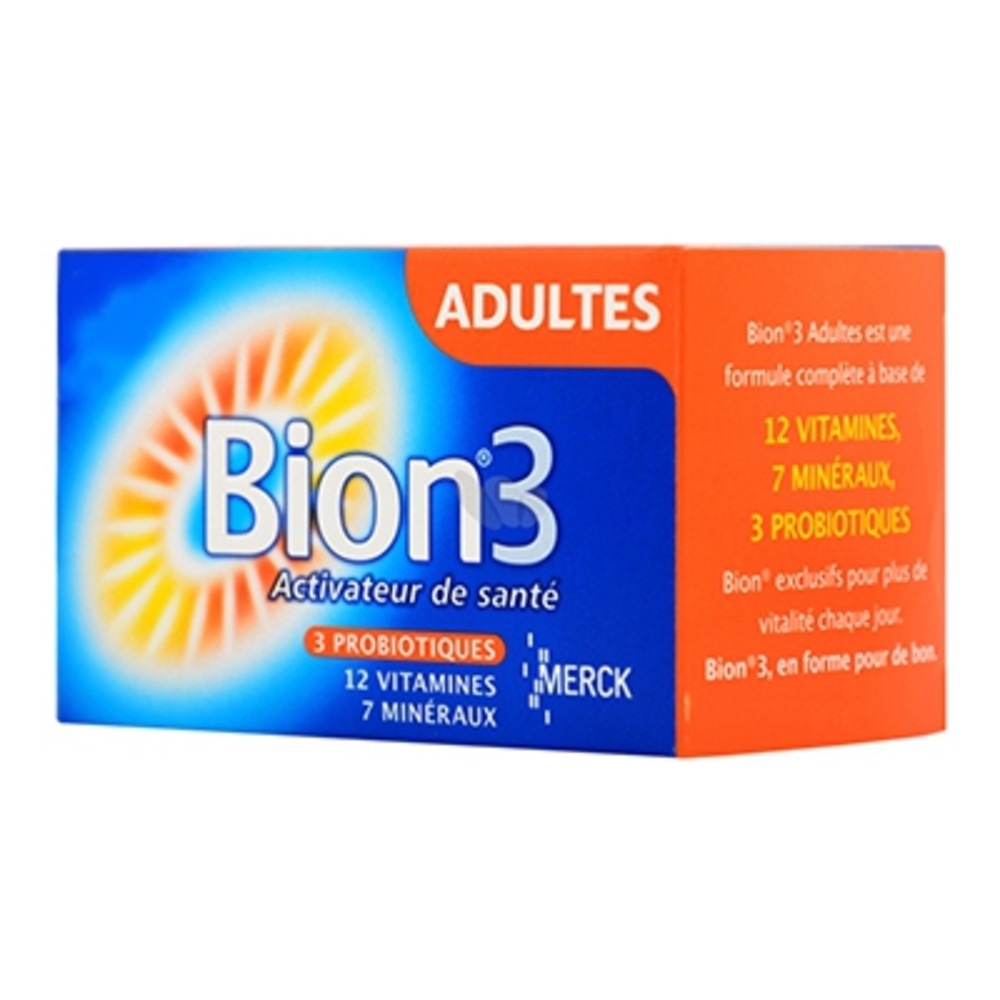 Prix de Bion 3 adultes activateur de santé 90 comprimés
