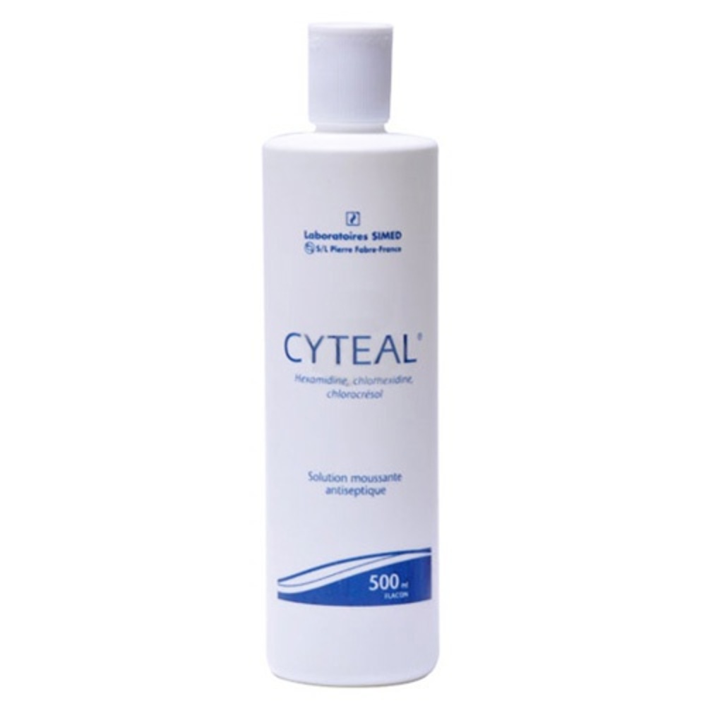 Cyteal solution moussante - 500.0 ml - pierre fabre - Achat au meilleur ...