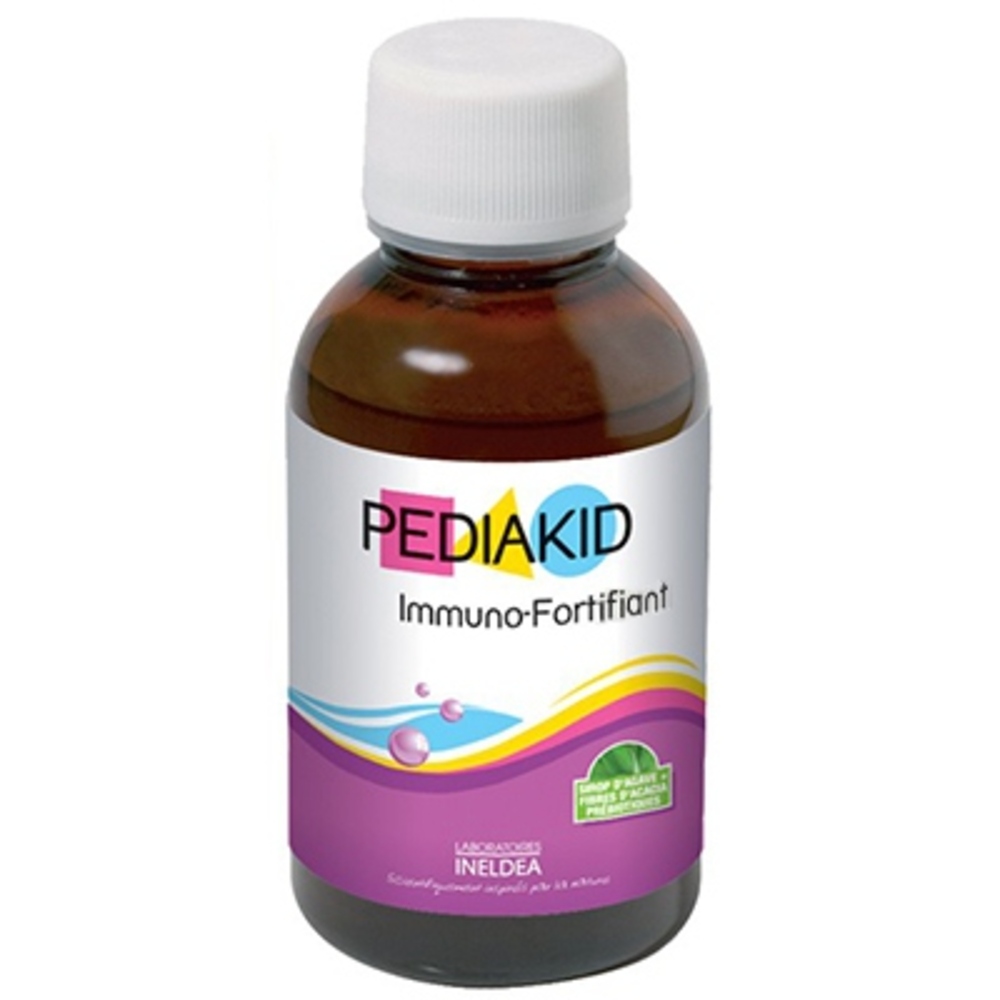 pediakid immuno fortifiant sirop goût myrtille 125 ml - Prix